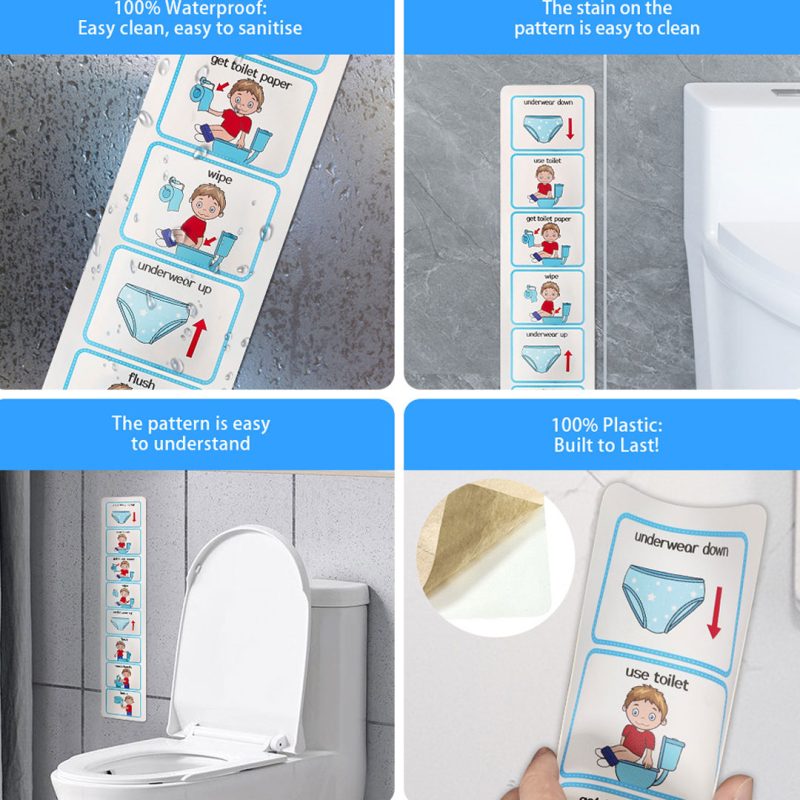Toilet Training Visual Schedule - Rove Kids Wear