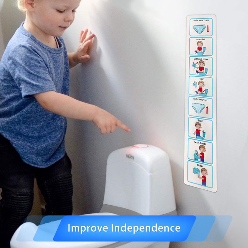 Toilet Training Visual Schedule - Rove Kids Wear